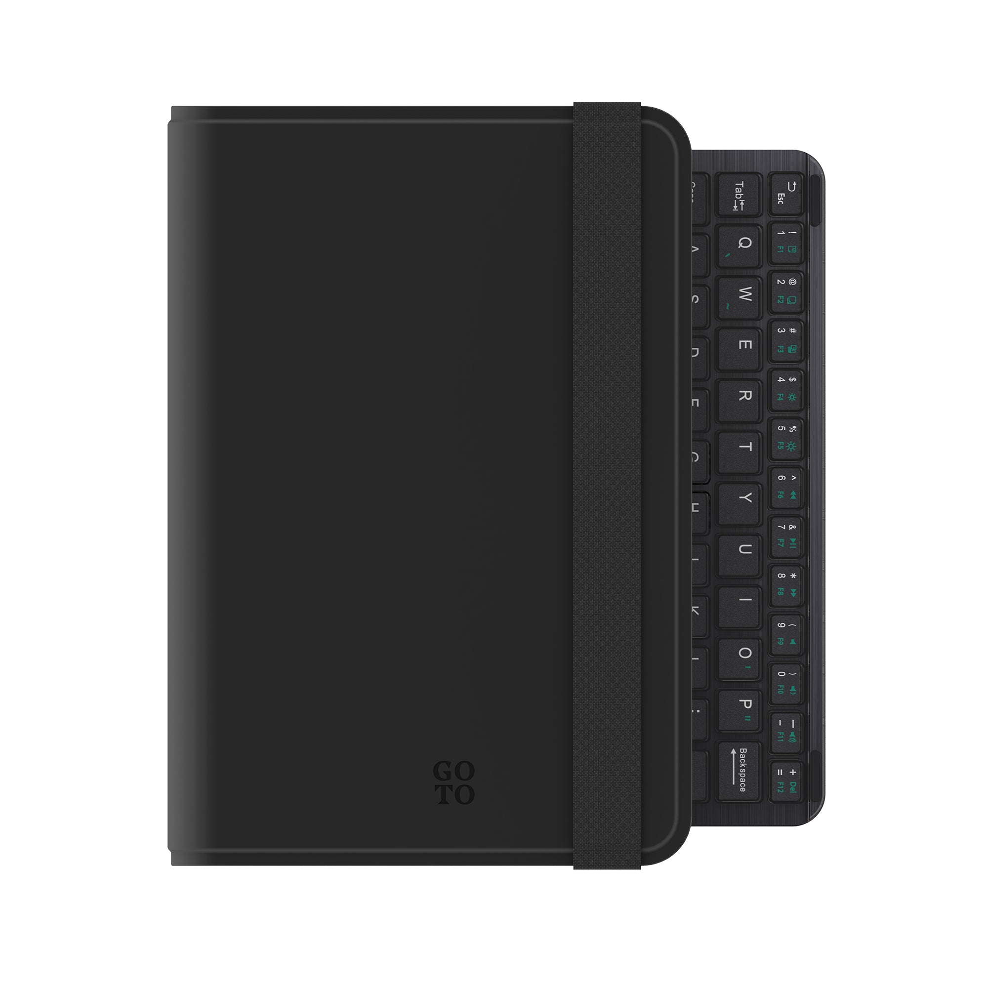 Tablet Folio Case with Keyboard, Universal 7-8" Tablets Black – GOTO