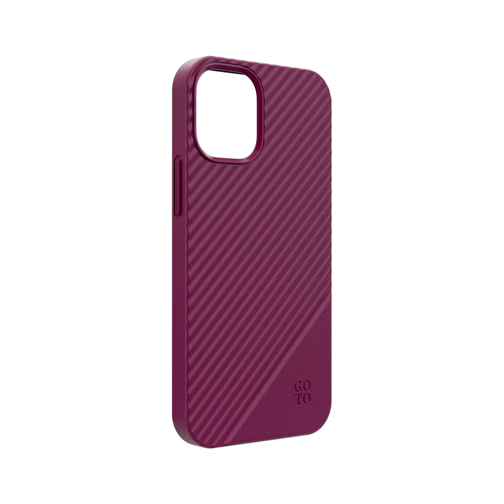 iPhone 12 mini Fine Swell 45 Case Magenta Purple – GOTO