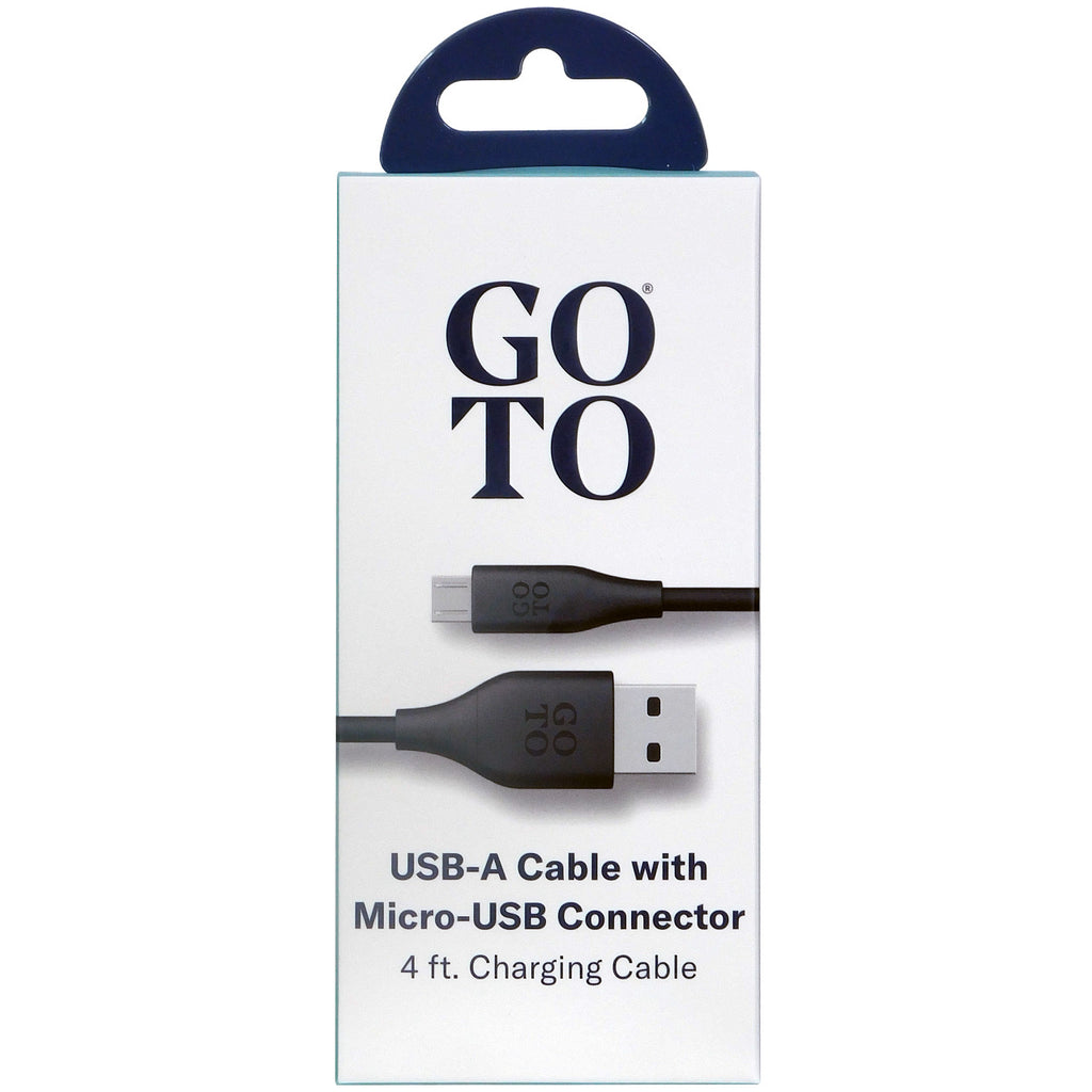 USB-A to Micro Cable, UL Certified – GOTO